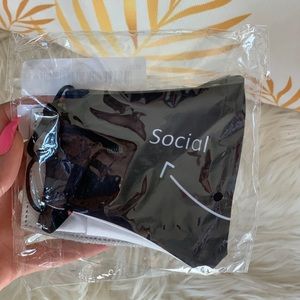 Accessories | New Slogan Face Mask Social Distancing Wfilter | Poshmark